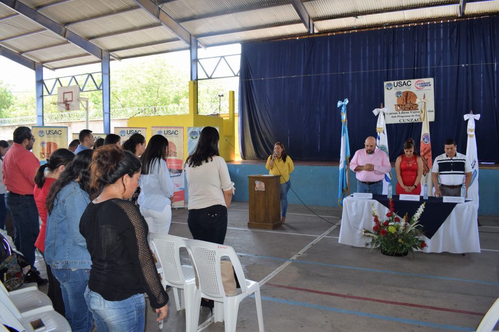 INAUGURACIÓN CURSOS LIBRES CUNZAC | Centro Universitario de Zacapa